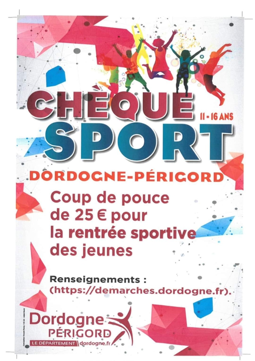 Chèque Sport | MMHB - Montpon-Ménestérol Handball